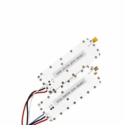 China 100W Wideband Anti Drone Module 500-1000 MHz RF Power Amplifier Drone Jammer Modules for sale