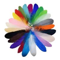 China 4-6 Inch Colourful Loose Goose Feathers , Carnival Costume Feathers OEM for sale