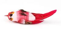China Goose Christmas Fake Feathered Birds , Party Decorations Artificial Feathered Birds for sale