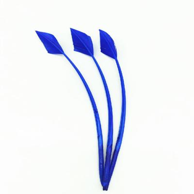 China Millinery Supplies 10-12 inch 25-30 cm Turkey Feather for Arrow Head Party Decoration for sale