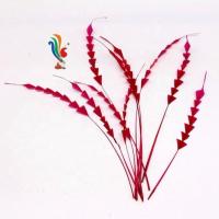 China Dyed Stripped Rooster Coque Feathers with Fast Shipping via DHL UPS FEDEX EMS TNT for sale
