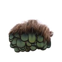 China 2-4 Cm Golden Pheasant Green Plumage Feathers Shipping DHL UPS FEDEX TNT Worldwide for sale