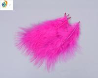 China Decoration Colored Millinery Feather Loose Large Maraoub Feather OEM ODM for sale