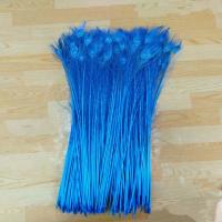 China Eye-catching Peacock Feather Sword 25-30 inch for Stunning Feather Decoration for sale