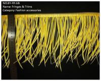 China Dyed Spiky Goose Biot Feather Fringe Trim with Satin Ribbon Tapes Chicken Feather for sale