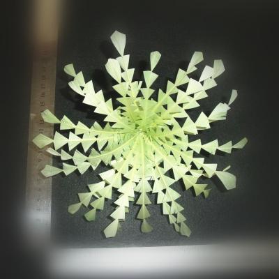 China 20*30 cm Striped Goose Flower Mount with Wire Accessory featuring Chicken Feather for sale