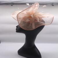 China Female Party-goers' Essential Sinamay And Feather Fascinator Hat with Headband for sale