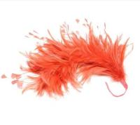 China Event Party Supplies Feather Mounts Hackle Millinery Feather Flowers 15x30cm for sale
