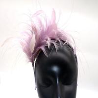 China Party Hair Decoration Goose Feather Flower Mount and Headband for a Sophisticated Look for sale