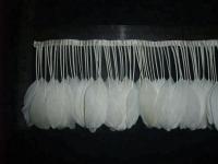 China Goose Feather Fringe Trim and Satin Ribbon for Shipping DHL UPS FEDEX TNT for sale
