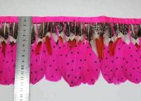 China Goose Feather Fringe Trim and Satin Ribbon for Shipping DHL UPS FEDEX TNT for sale