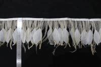 China Goose Feather Fringe Trim and Satin Ribbon for Shipping DHL UPS FEDEX TNT for sale