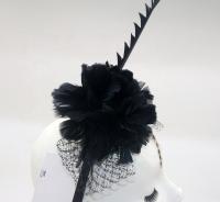 China 15*30 cm Feather Veil Fascinator with Headband Express Shipping DHL UPS FEDEX EMS TNT for sale