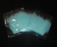 China Party Decoration Ostrich Feather Fringe Trimming with Satin Ribbon Tape 13-15cm for sale