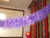 China Dyed Marabou And Coque Feather Boa Highly Durable 2 Yards Length for sale