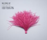 China Soft and Fluffy 6*10 cm Dyed Ostrich Feather Bundle for Fashion Design for sale