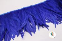 China 10-12 inch Rooster Coque Feather Fringe Trim for Quick Shipping DHL UPS FEDEX EMS TNT for sale