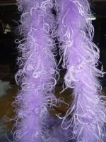 China 10-15cm Marabou And Curly Ostrich Boa Feather Scarf Via DHL UPS FedEx EMS TNT for sale