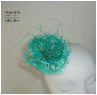 China EMS Shipping Spiky Biot Feather Flower Mount with Wire Accessory for sale
