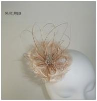 China EMS Shipping Spiky Biot Feather Flower Mount with Wire Accessory for sale