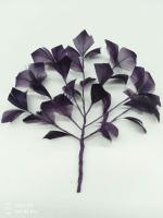 China 15*30 cm Goose Feather Flower Mount with Wire Accessory Fast and Secure UPS Shipping for sale