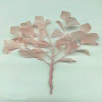 China 15*30 cm Goose Feather Flower Mount with Wire Accessory Fast and Secure UPS Shipping for sale
