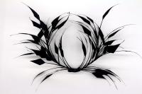 China Dyed Striped Coque Feather Flower Mount with Wire Accessory Fast Shipping Guaranteed for sale