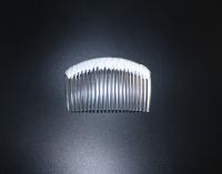 China Wedding Decoration Plastic Ribbon Comb Sinamay Hat Comb with 4*8 cm Size DHL Shipping for sale