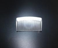 China Wedding Decoration Plastic Ribbon Comb Sinamay Hat Comb with 4*8 cm Size DHL Shipping for sale