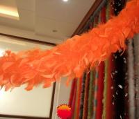China Dyed Marabou And Turkey Feather Boa Event Party Supplies 2 Yards for sale