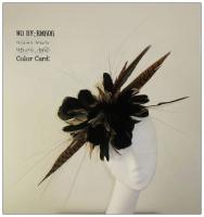 China Shipping Party Decoration Ringneck Pheasant Feather Flower Mount with Wire Accessory for sale