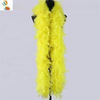 China Turkey Chandelle And Marabou Feather Boa Party Decor With Patterned Dyed for sale