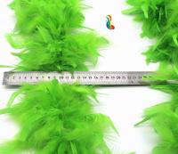 China Dyed Turkey Chandelle Feather Boa For Shipping Via Dhl Ups Fedex Ems Tnt for sale
