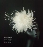 China Dyed Hackle And Coque Feather Mounts , Chicken Flower Feather Headband for sale