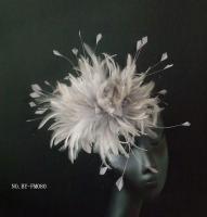 China Dyed Hackle And Coque Feather Mounts , Chicken Flower Feather Headband for sale