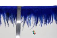 China Party Decoration Stretch Saddle Hackle Feather Fringe Trim Shipment DHL Pattern Dyed for sale