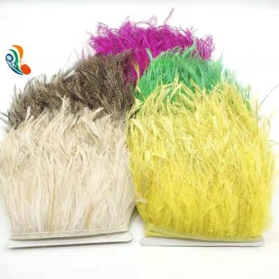 China Create a Luxurious Atmosphere with Ostrich Feather Fringe Trim and Satin Ribbon Tapes for sale