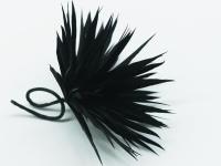 China Upgrade Your Party Decoration with 10*10 cm Goose Feather Flower Mount and Wire Accessory for sale