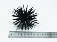 China Upgrade Your Party Decoration with 10*10 cm Goose Feather Flower Mount and Wire Accessory for sale