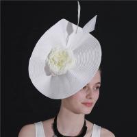 China Shipping DHL UPS FEDEX EMS TNT Church Party Decoration Sinamay Base Feather Fascinator for sale