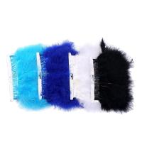 China Event Party Supplies Marabou Feather Trim 15-20cm Size By The Yard for sale