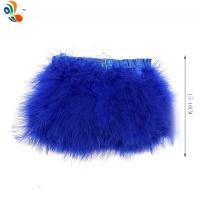 China Event Party Supplies Marabou Feather Trim 15-20cm Size By The Yard for sale
