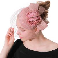 China 10*20 cm Party Decoration Sinamay Feather Fascinator with Headband for sale