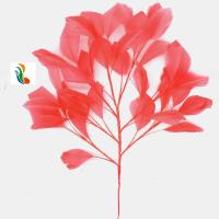 China Goose Feather Flower Party Decoration with Wire Accessory and Fast Shipping Worldwide for sale