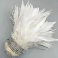 China Unique Pattern Dyed Saddle Hackle Feather With DHL UPS FEDEX EMS TNT Shipping for sale