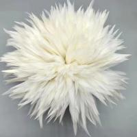 China Unique Pattern Dyed Saddle Hackle Feather With DHL UPS FEDEX EMS TNT Shipping for sale