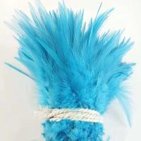 China Unique Pattern Dyed Saddle Hackle Feather With DHL UPS FEDEX EMS TNT Shipping for sale