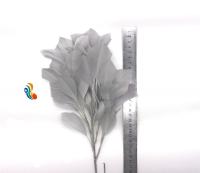 China Goose Feather Flower Party Decoration with Wire Accessory and Fast Shipping Worldwide for sale