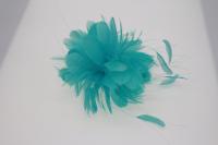 China 10*30 cm Goose Feather Flower Mount with Wire Accessory Package for sale