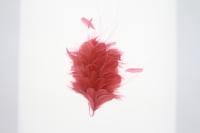 China 10*30 cm Goose Feather Flower Mount with Wire Accessory Package for sale